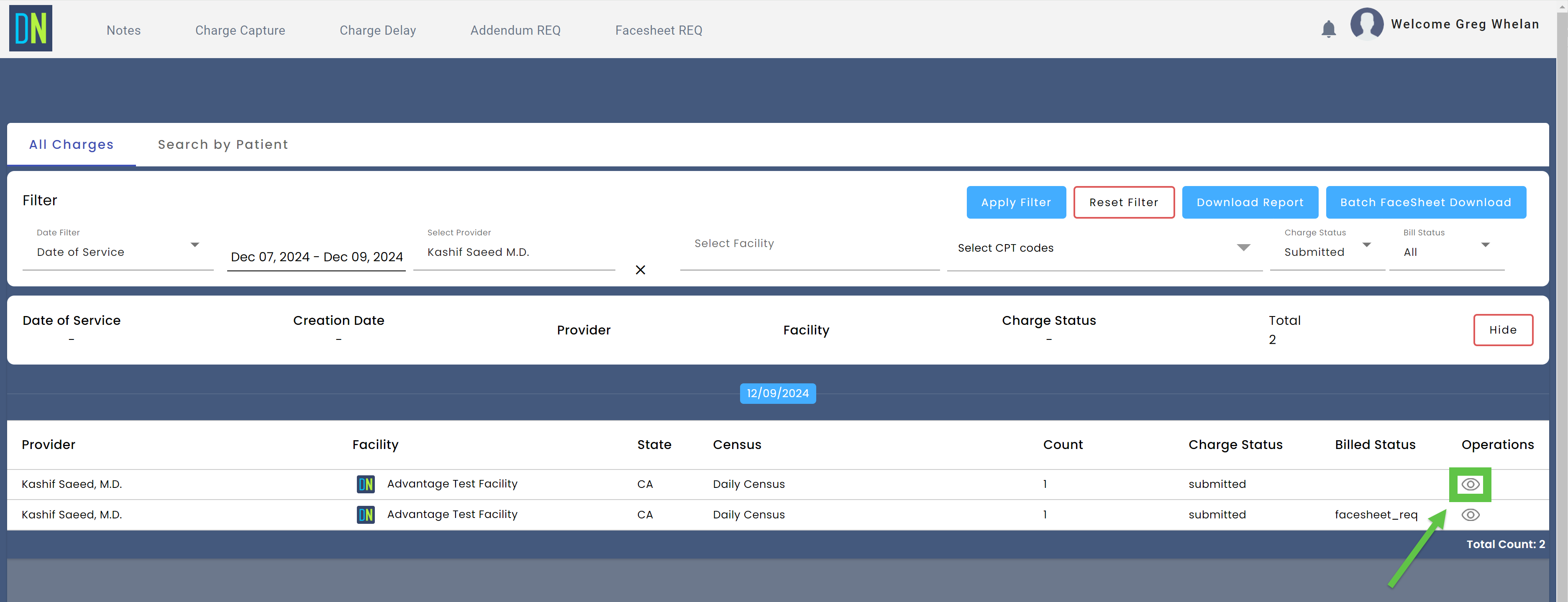 Addendum Requests – DocNow