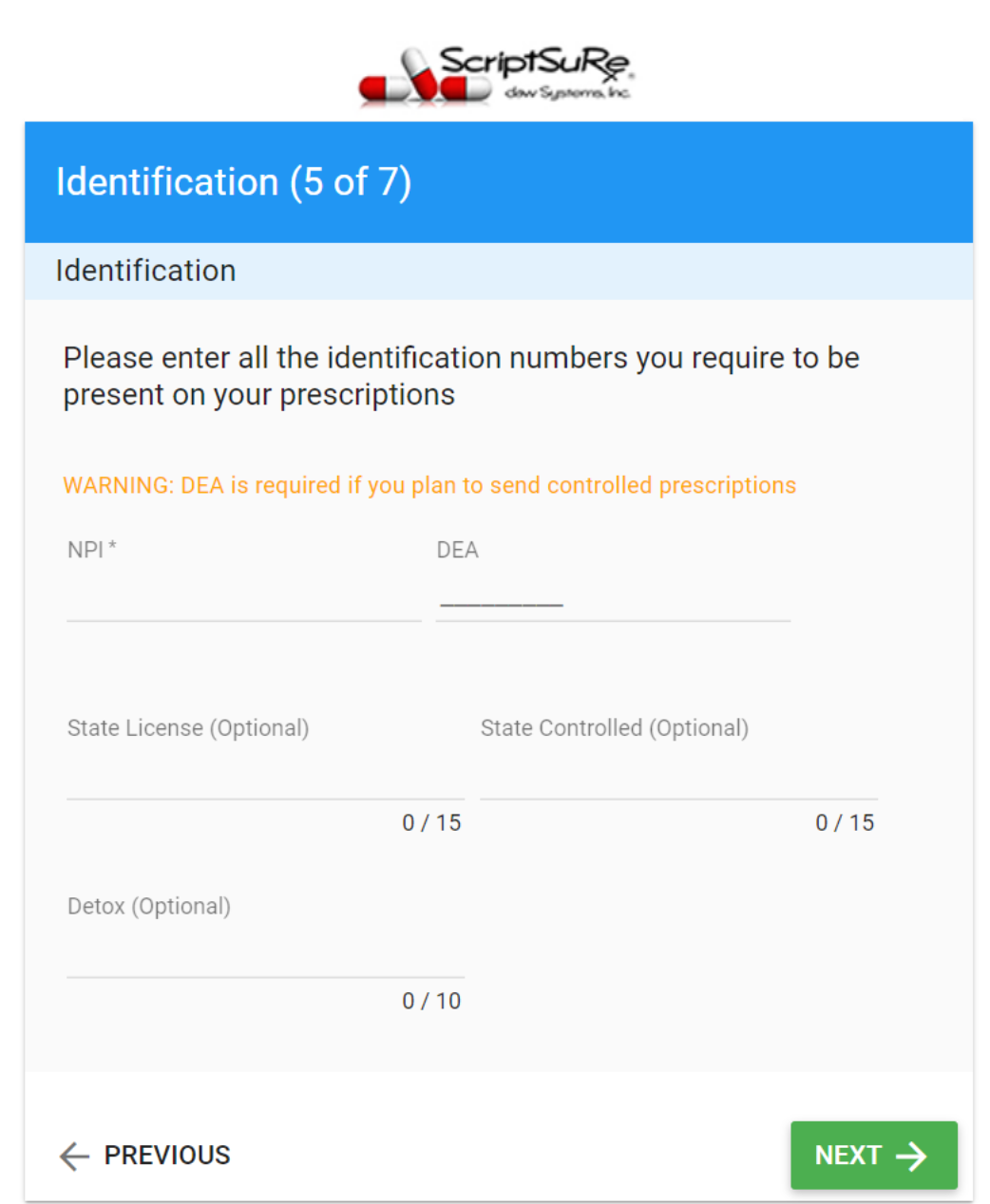 ScriptSure | One Time Practice Set Up – DocNow