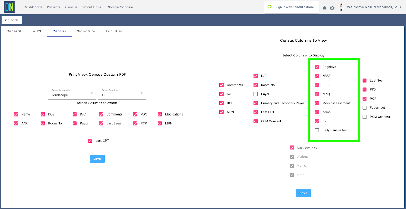 Company Permissions – DocNow