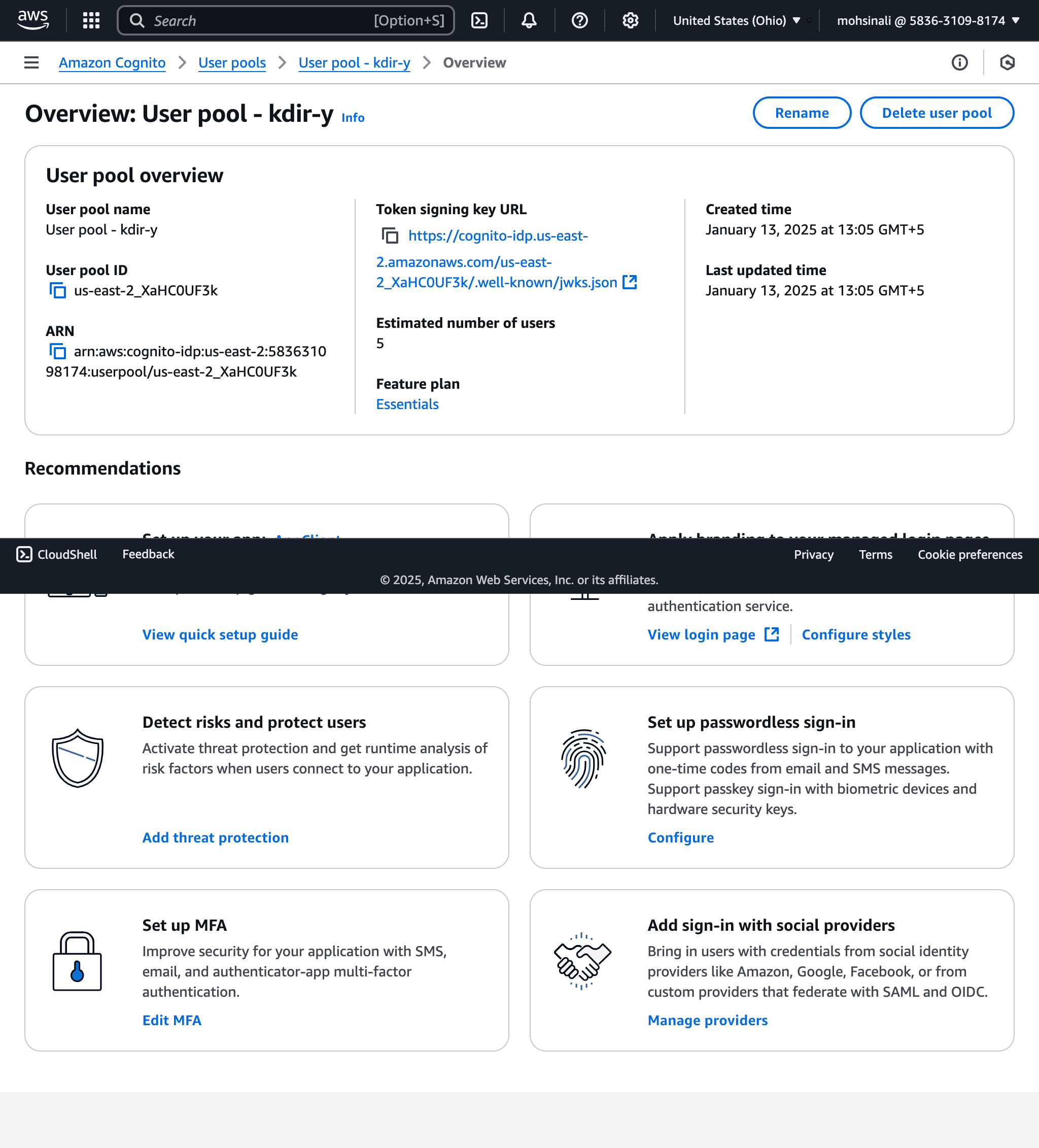 Set Up Amazon Cognito For Federated Authentication Using Azure Ad Docnow