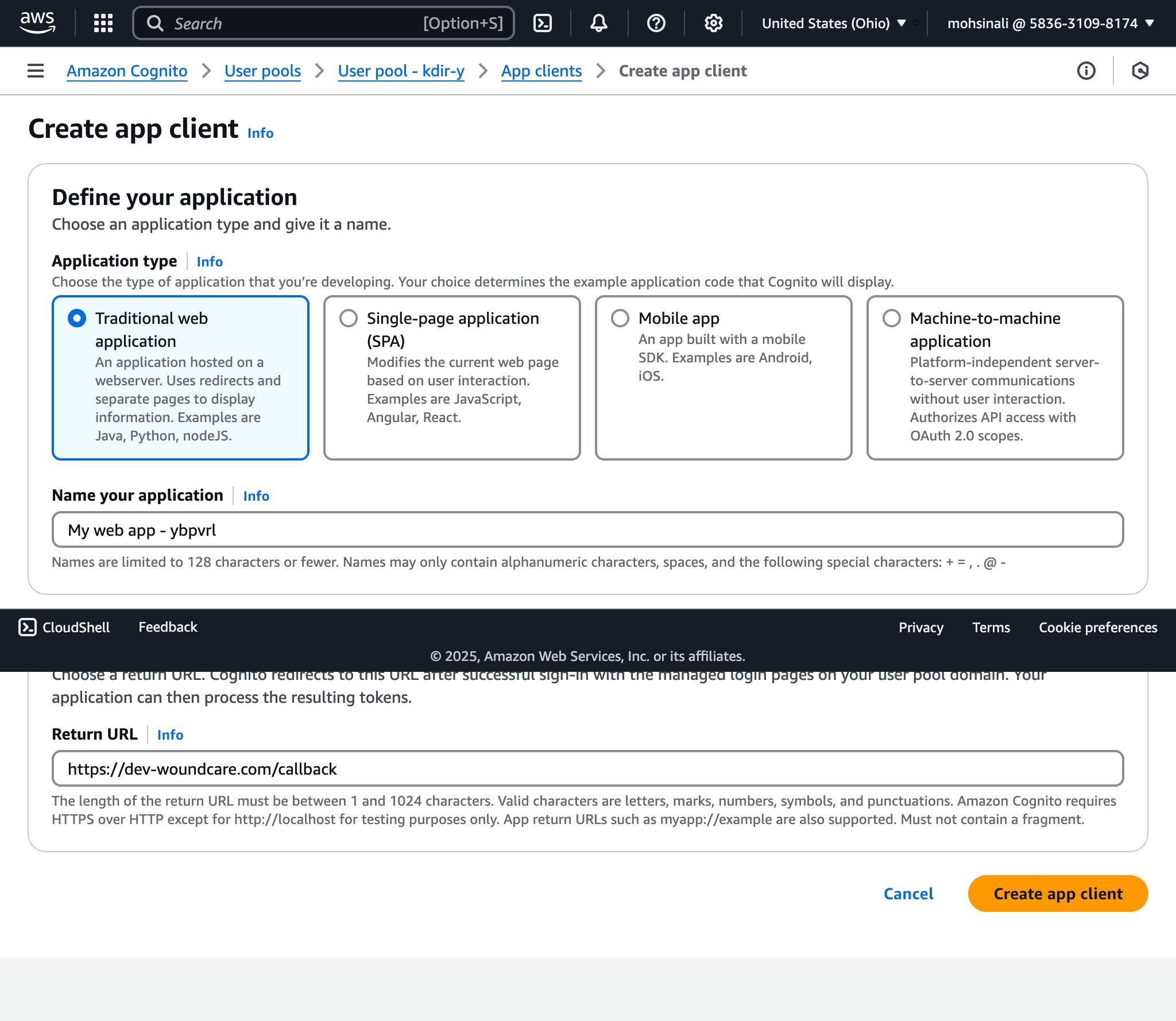 Set Up Amazon Cognito for Federated Authentication Using Azure AD – DocNow