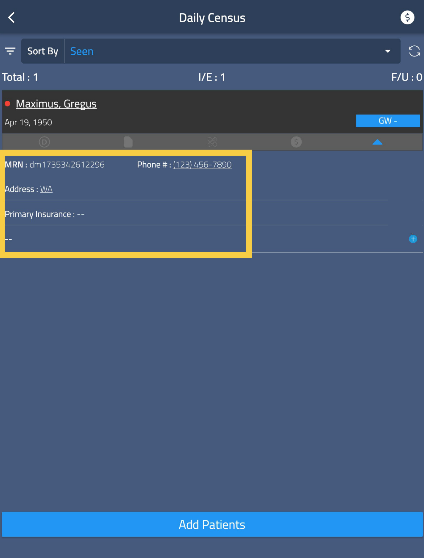 WoundNow | Census Navigation & Creation on Mobile – DocNow
