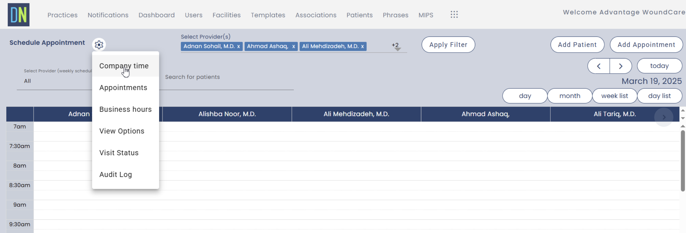 Scheduler | Configuring Settings – DocNow