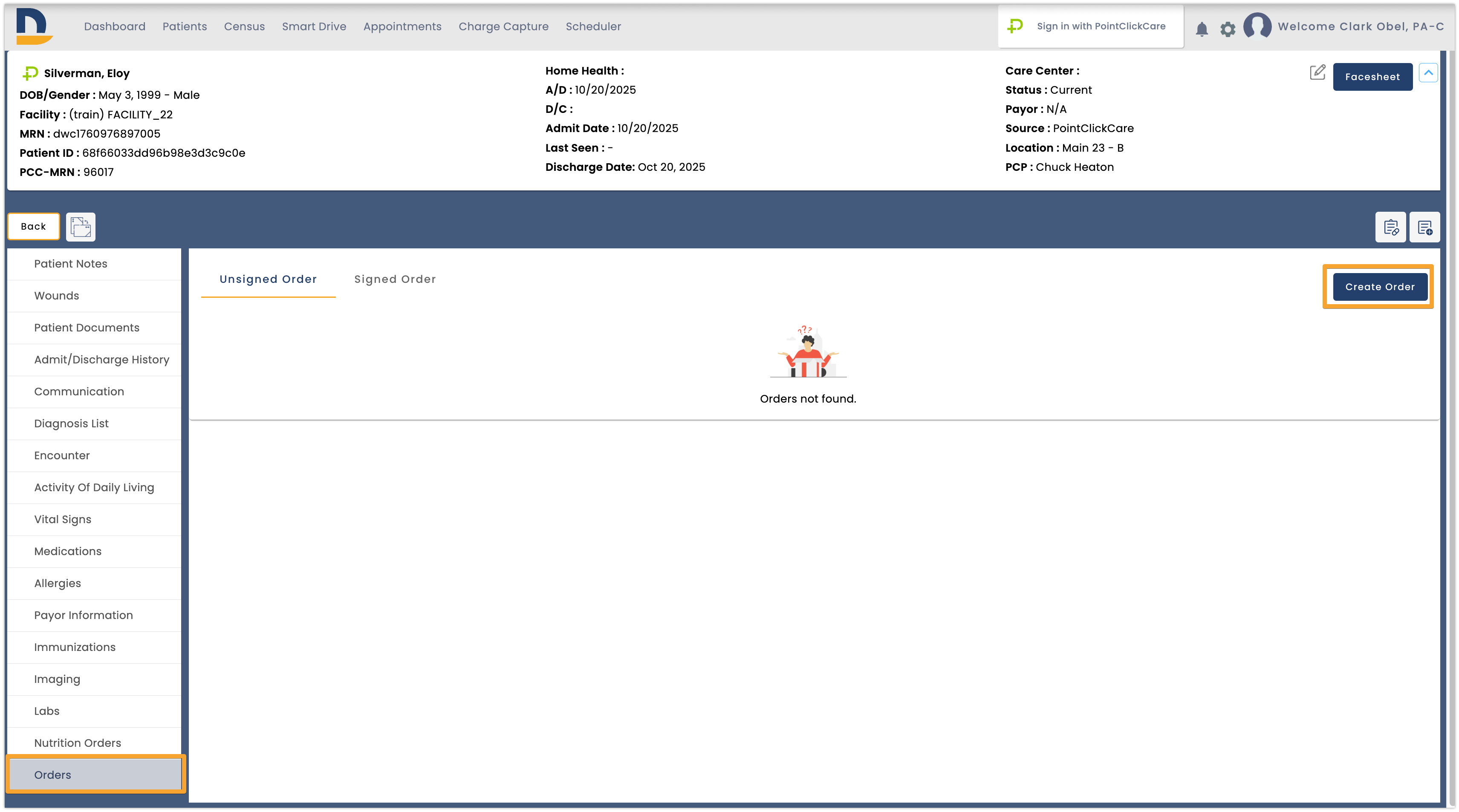 Orders – DocNow