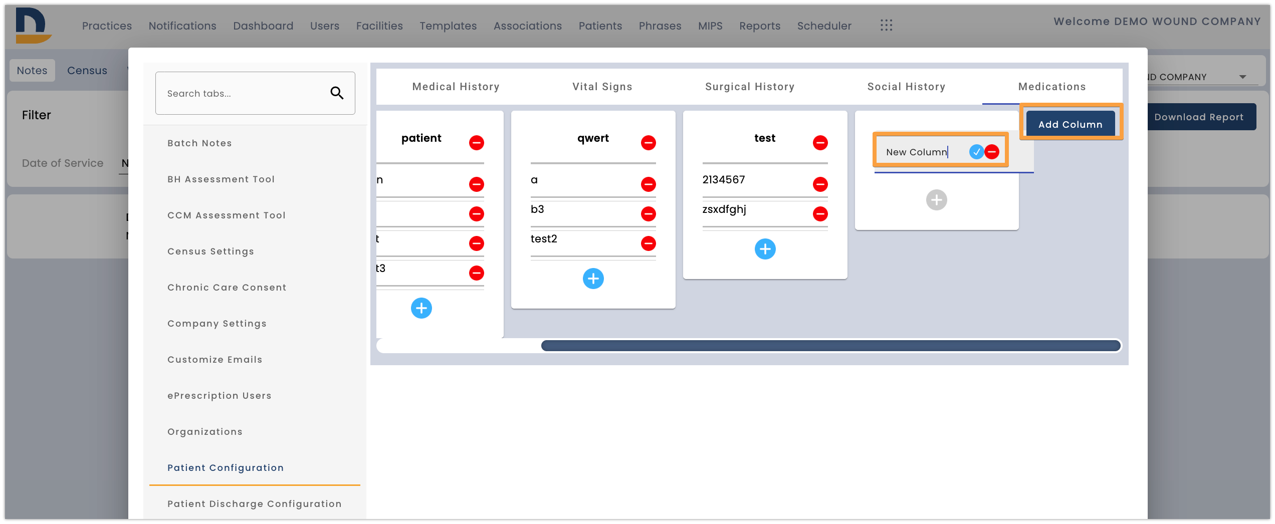 Manually Enter Medications in DocNow – DocNow