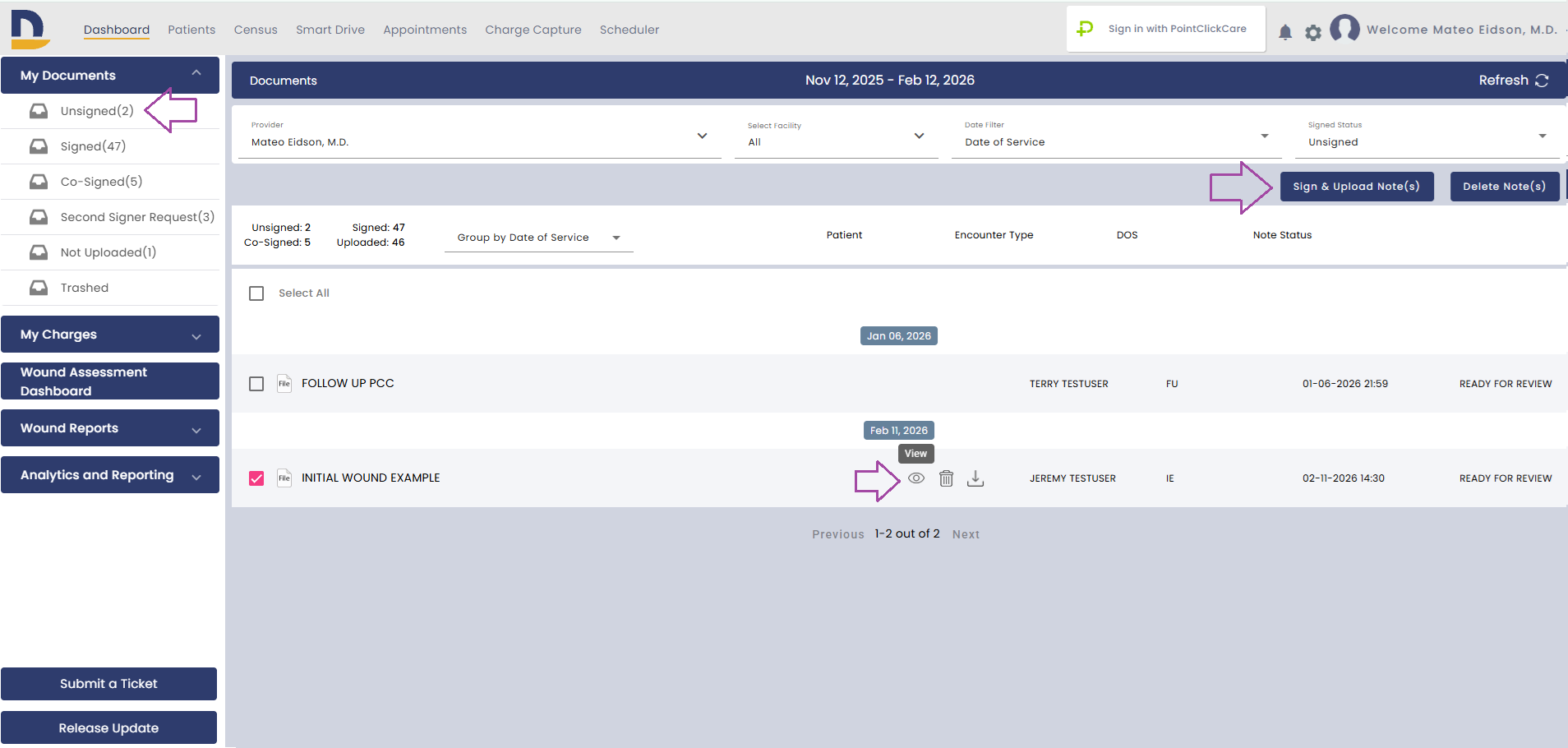 MA Note Prep and Signing Workflow – DocNow